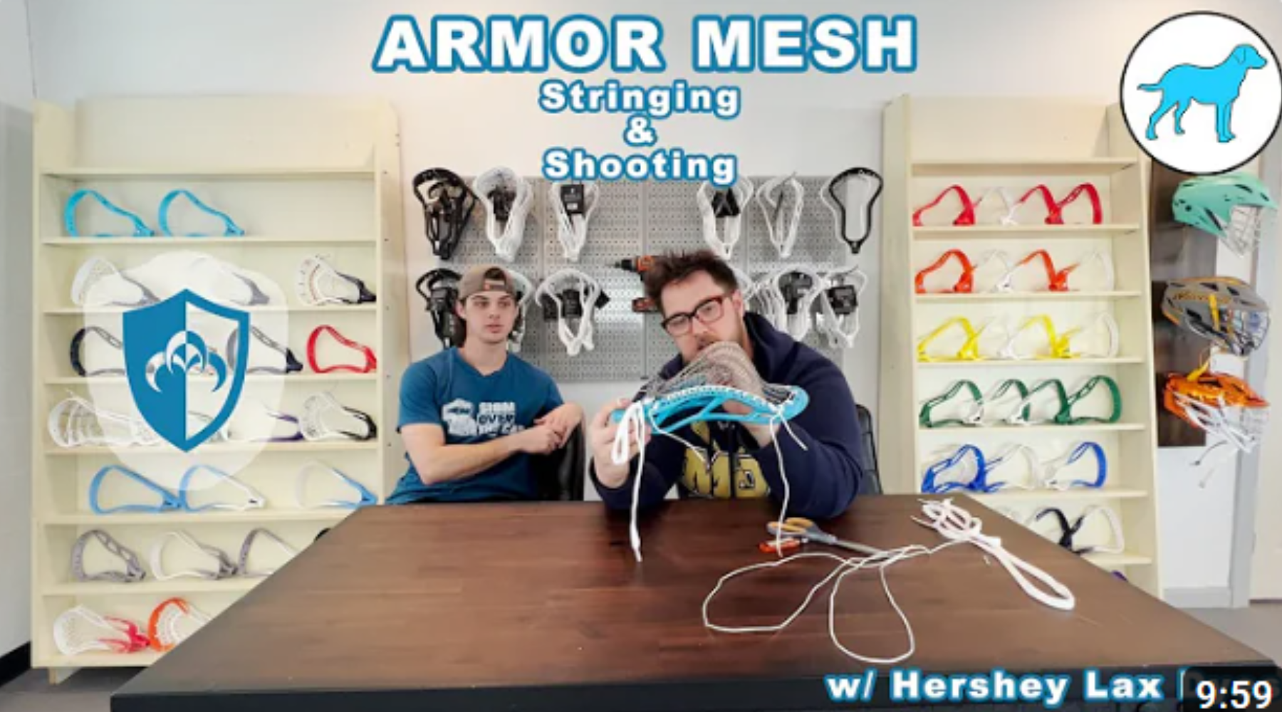 Blue Dogs Lax Armor Mesh Review and Rip Sesh – Armor Lacrosse